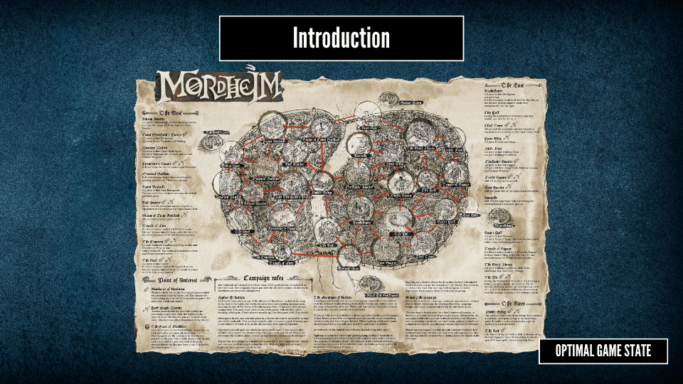 GW Campaigns – An Overview - Optimal Game State